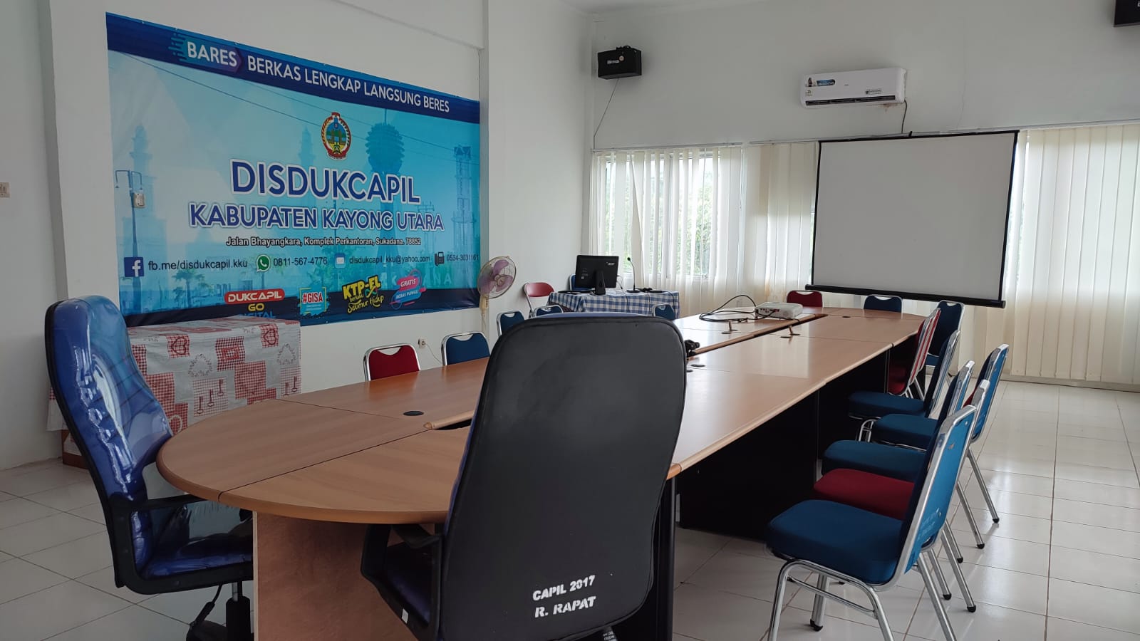 Sarana Pendukung | Disdukcapil KKU